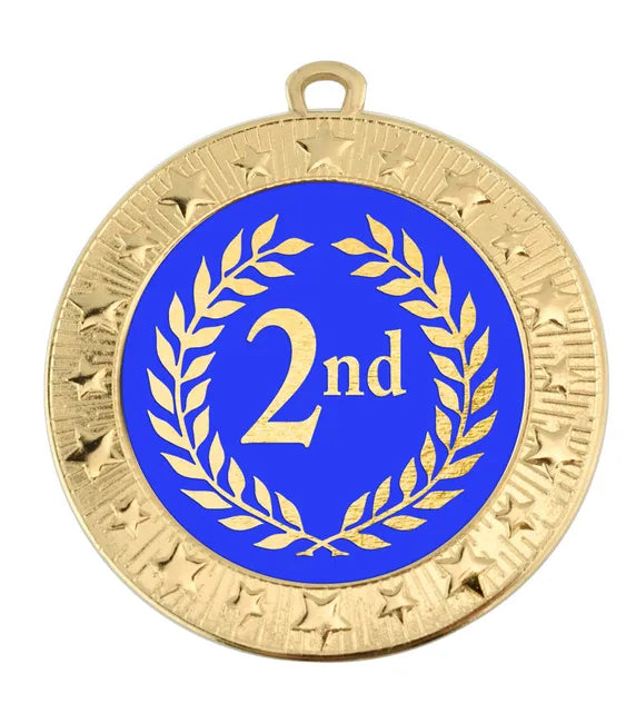 VF Star Position 2nd Place Medal | Broadway Trophies & Engraving