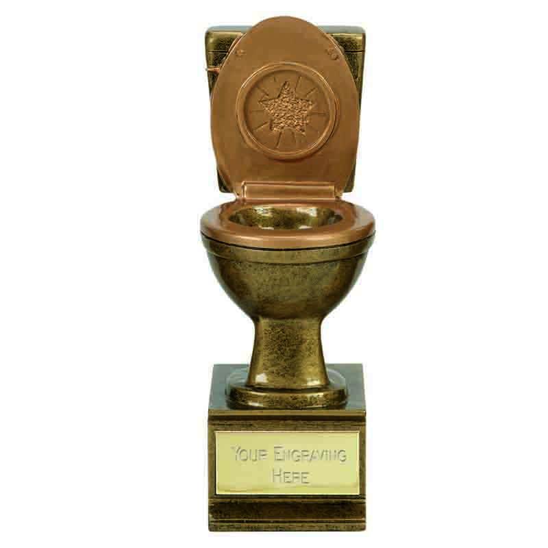 Toilet Multi Achievement Awards Trophy | Broadway Trophies & Engraving