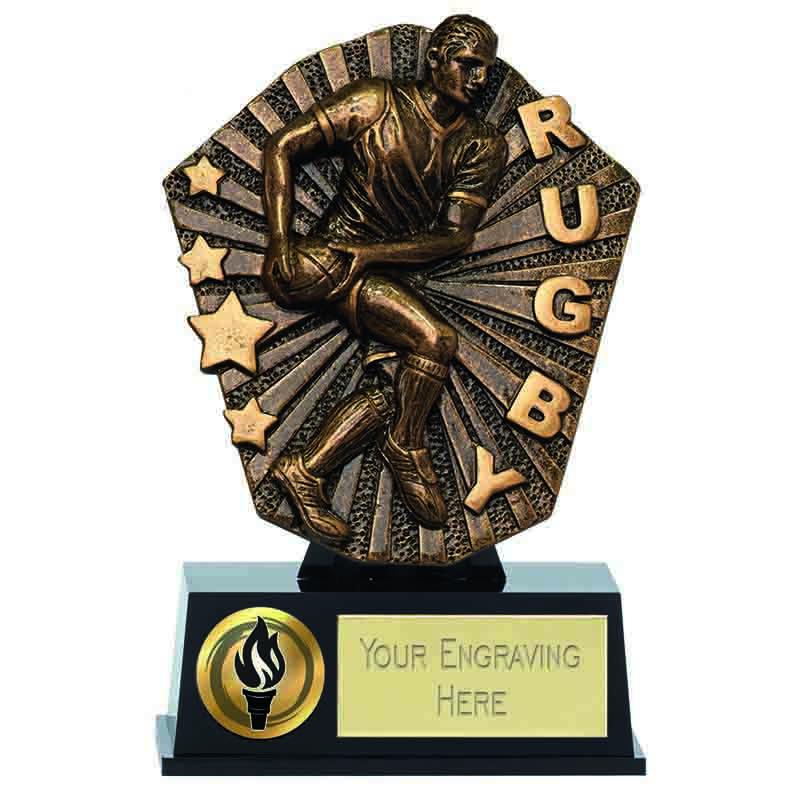 PK146 - Micro Rugby Trophy | Broadway Trophies & Engraving